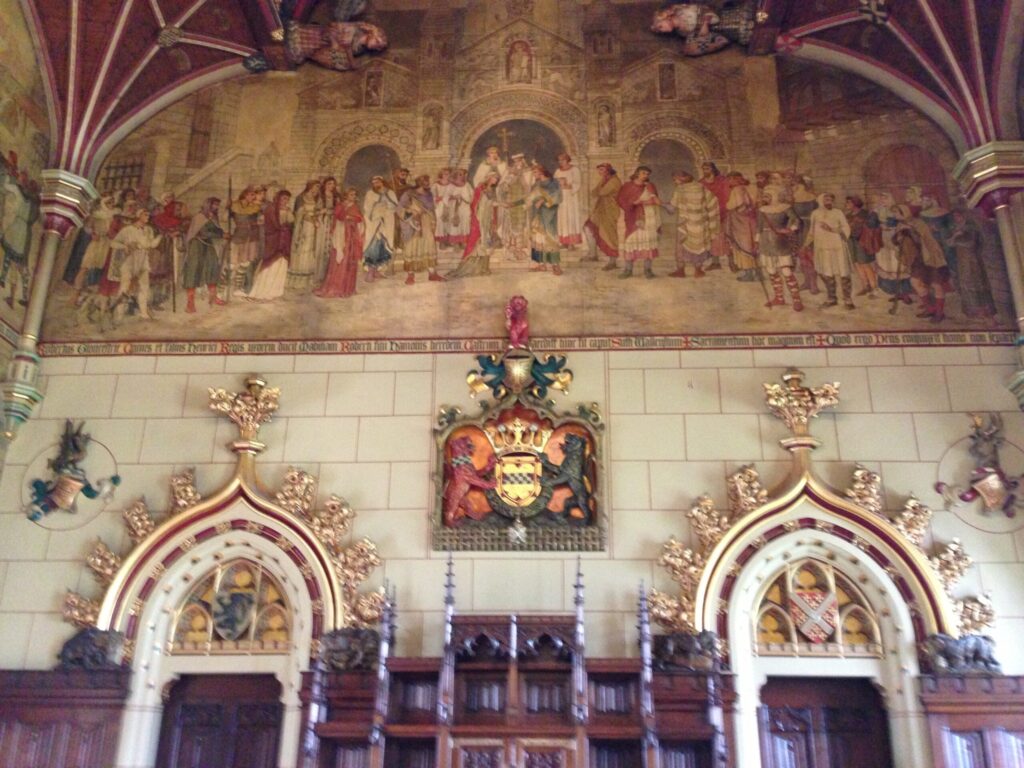William Burges, The Banqueting Hall, Cardiff Castle - Laura's Beau