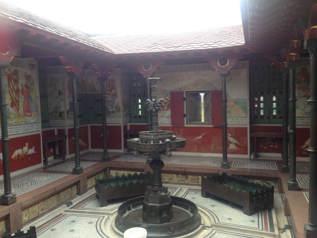 William Burges, The Roof Garden, Cardiff Castle - Laura's Beau