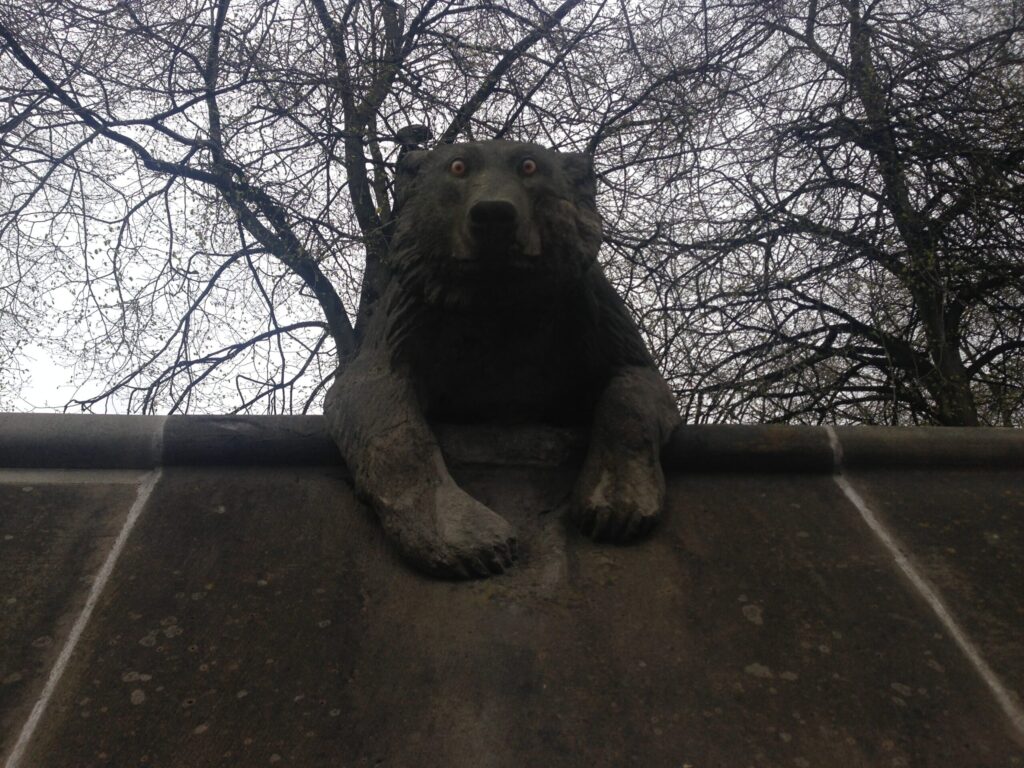 The Animal Wall, Cardiff Castle, Cardiff - Laura's Beau