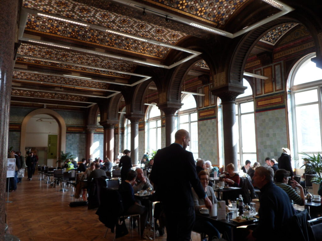 The Tiled Cafe at Leeds City Art Gallery - Laura's Beau